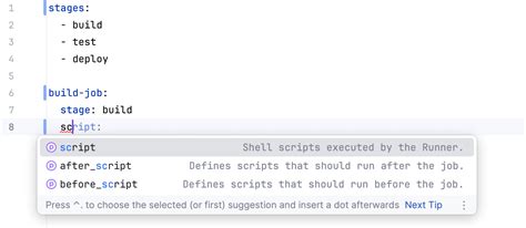 gitlab ci cd rustrover documentation