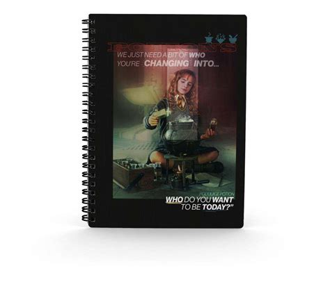 Hp Hermione Potion 3d Effect Noteboook Oggetti Fantastici