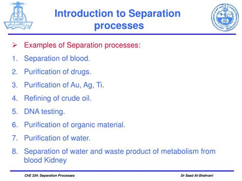 Ppt Che 334 Separation Processes Powerpoint Presentation Free Download Id 3198983