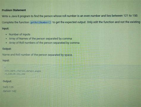 Problem Statement Write A Java Program To StudyX