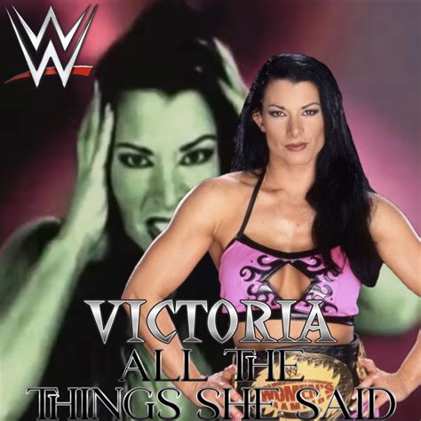 Wwe All The Things She Said Victoria By Therexangelus On Deviantart