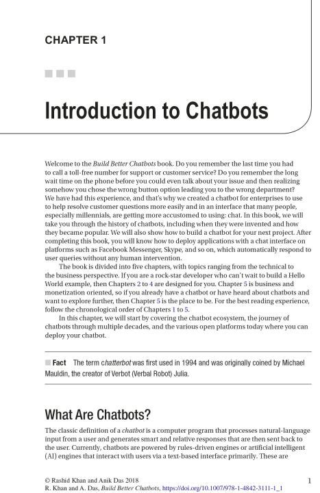 Build Better Chatbots