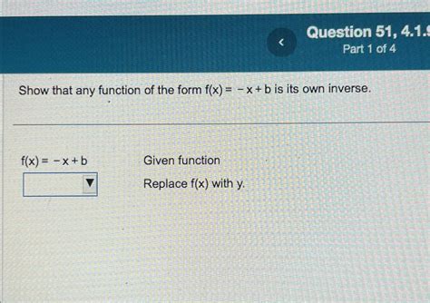 solved question 51 4 1 part 1 ﻿of 4show that any function