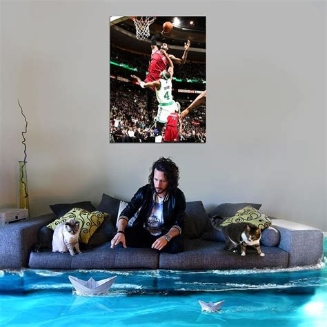 Lebron James Dunks On Jason Terry Poster