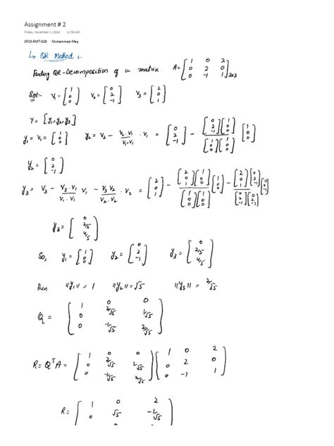 Assignment 2 Muhammad Afaq Sp23 Rmt 028 Pdf