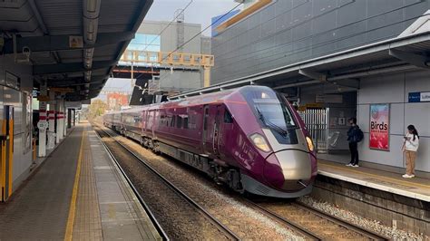 Emr Class 810 On Test Passing Through Luton Airport Parkway Youtube