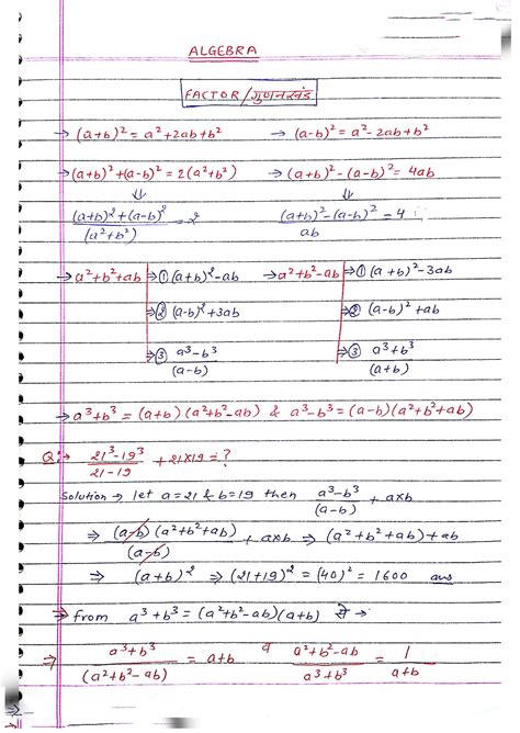 Solution Algebra Solved Question Answer Notes Studypool