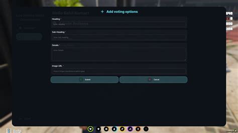 [esx qbcore] fivem voting script with ui qbcore voting script esx