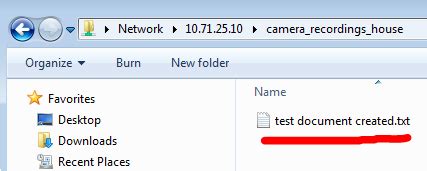 Nas Mount Network Storage To Axis Camera Using Windows File Share Super User