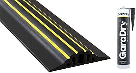 1 ¼” High Garage Door Threshold Seal Kit 123 Length Flexible Pvc