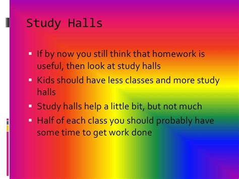 Homework Powerpoint