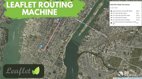 leaflet routing machine youtube