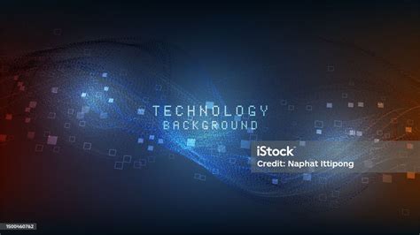 하이테크 디지털 기술 미래 지향적 인 회로 디지털 0명에 대한 스톡 벡터 아트 및 기타 이미지 0명 3차원 형태 가상현실