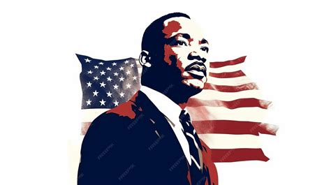 Premium Ai Image Mlk Day Martin Luther King Jr Generative Ai