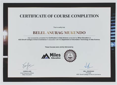 Graduated With Data Science From Miles Education Anurag Belel Posted On The Topic Linkedin