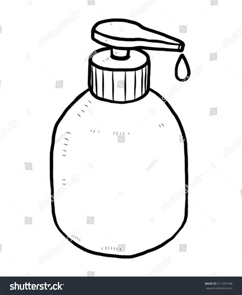 Lotion Bottle Drawing At Doris Perez Blog