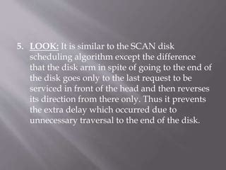 Disk Scheduling Algorithm In Operating System PPTX Operating Systems Computer Software And