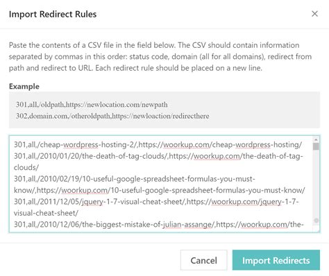 managing wordpress redirects at the server level no plugin