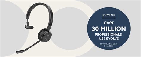 Jabra Evolve Te Link A Ms Stereo Headset With Quality Microphone