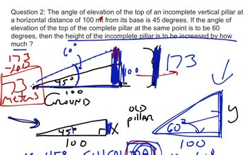 Trig Word Problems Tutorial Educreations
