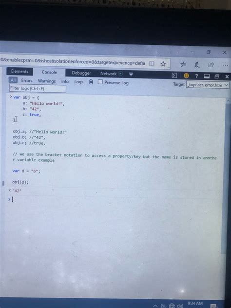 eleke michael on linkedin console develperstools js tips object