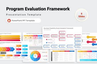 Program Evaluation Framework PowerPoint Presentation Template Nulivo Market