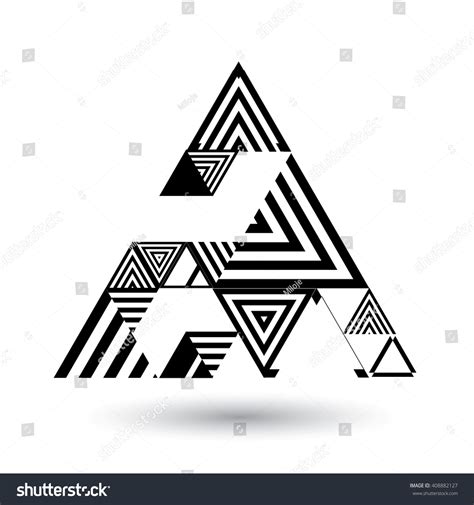 Abstract Vector Triangle Stock Vector Royalty Free