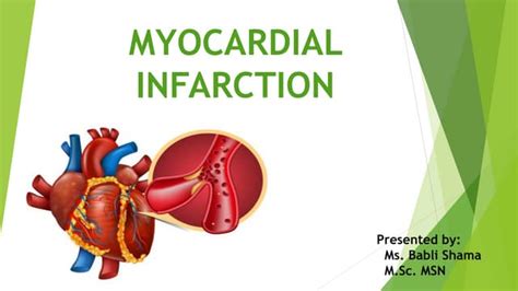 Myocardial Infarction Nursing Management Pptx
