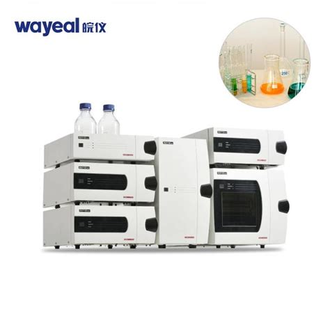 Quaternary Pump High Performance Liquid Chromatography System With Uv Detector