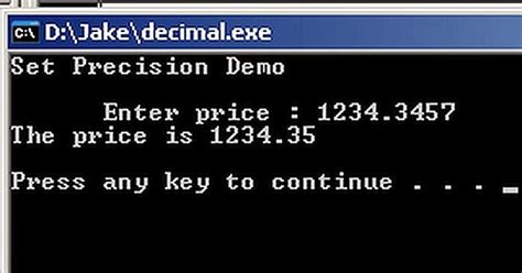 Free Programming Source Codes And Computer Programming Tutorials Set Precision In C