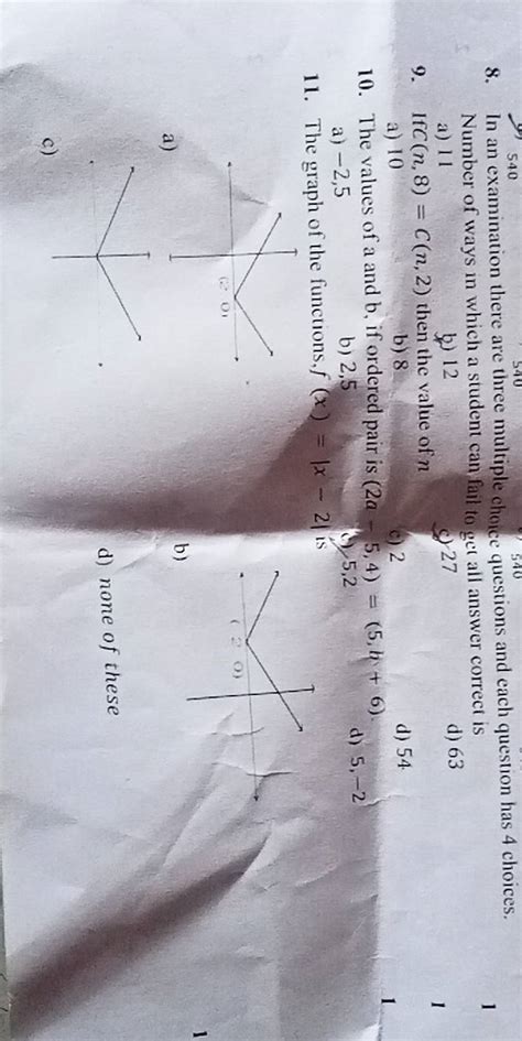The Graph Of The Functions Fx∣x−2∣ Is Filo