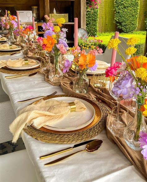 Get Inspired Zo Prachtig Deze Kleurrijke Tafeldecoratie Perfect