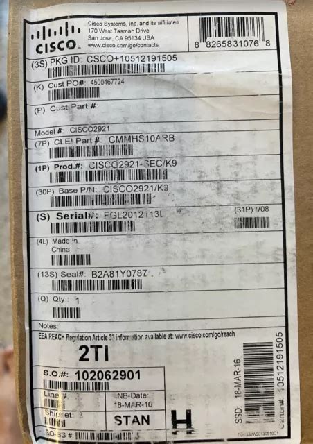 cisco 2921 integrated services router w securityk9 and ipbasek9