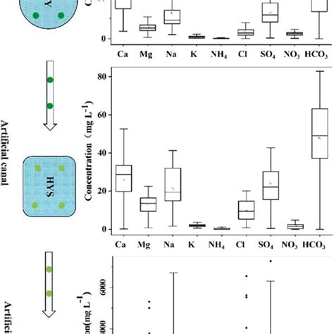 spatial variations of ion concentration in the reservoirs of srb