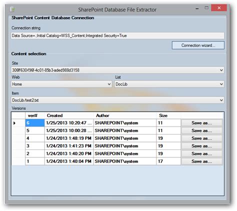 SharePoint Database File Extractor Download Softpedia