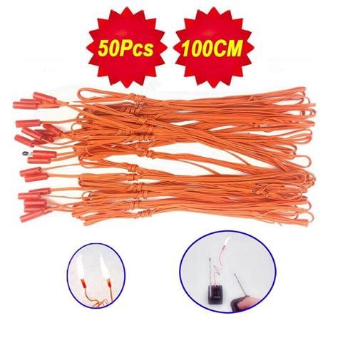 50 Pcs 1m 100cm 3937in Connecting Wire For Fireworks Firing System 50 Pcs 1m 100cm 3937in Connecting Wire For Fireworks Firing System