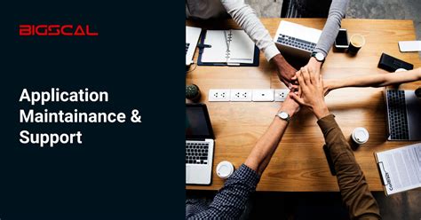 application maintenance and support services bigscal