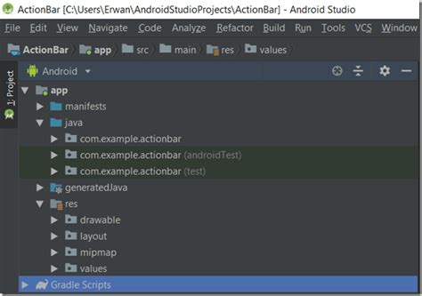 Actionbar Et Menu En Kotlin Lart De Créer Son Application Android