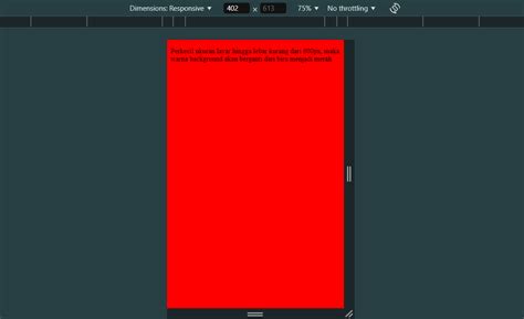 Belajar CSS Bagian 9 CSS Media Query Beserta Contohnya