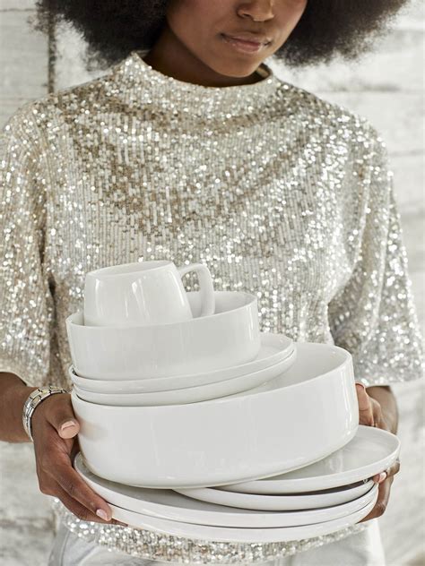 Ella Dinner Plate White Bash