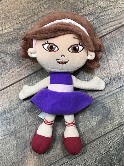 Little Einsteins June Beanz Doll Stuffed Plush Soft Toy Bean Bag