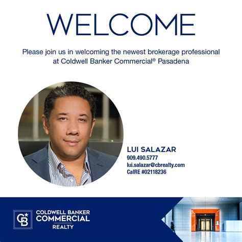 Lui Salazar On Linkedin Cbcworldwide Cbc Coldwellbanker