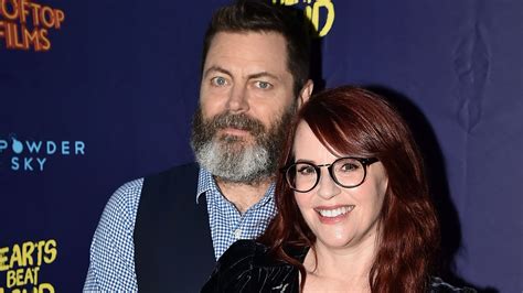 Megan Mullallys Husband Nick Offerman Thinks She Looks Like This Music