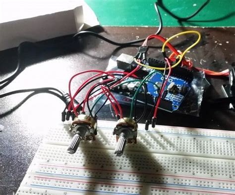 Arduino Pan Tilt Controller For Camera Movement