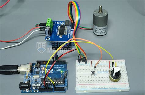 Arduino Bts7960 Dc Motor Driver Interfacing With Code Example