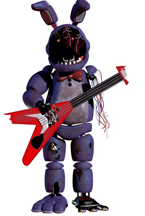 Withered Classic Bonnie By Jhro On Deviantart