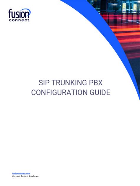 Ip Pbx Configuration Guide Pdf Session Initiation Protocol