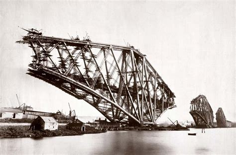 Building The Forth Bridge Rare Photos From One Of Historys Boldest