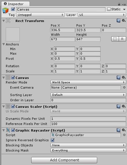 Unity Game Engine Simple Ui Menu And Canvas For Dk2 Stack Overflow