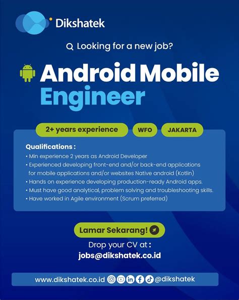 Dikshatek Indonesia On Linkedin Dikshatek Jobvacancy Lowongankerja Loker Infoloker Hiring